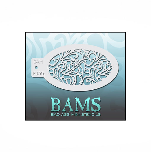 BAMS 1035 - Face Paint Stencil - Canada Face Paint Store – Panda Paint Shop